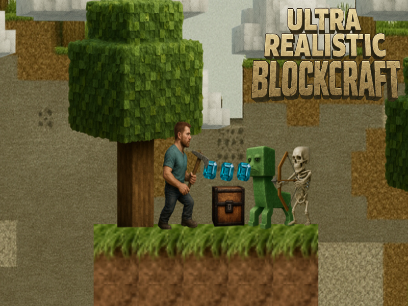 Ultra realistiese blokvlaktes 🕹️ Speel aanlyn op Sgames