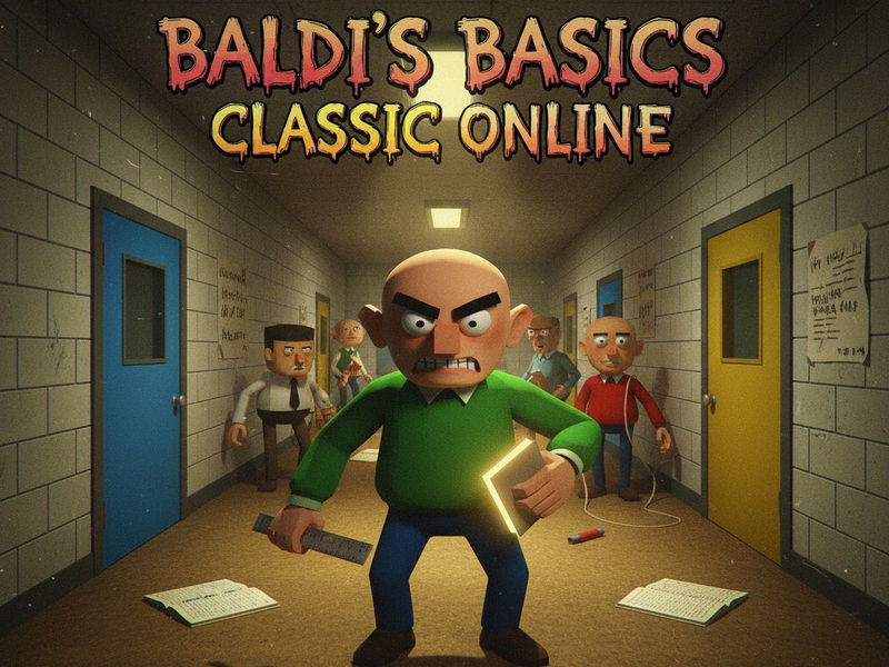 Baldi’s Basics Classic Online 🕹️ Speel aanlyn op Sgames